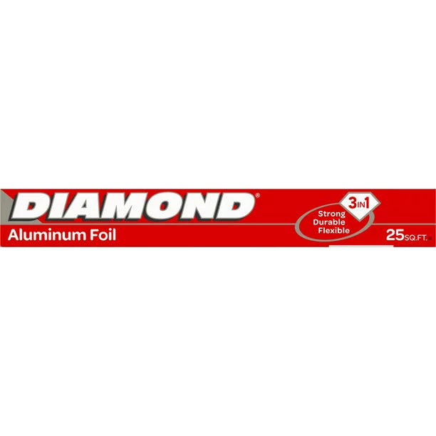 Diamond Aluminium Foil 24/25 Ft | Revo Wholesale LLC