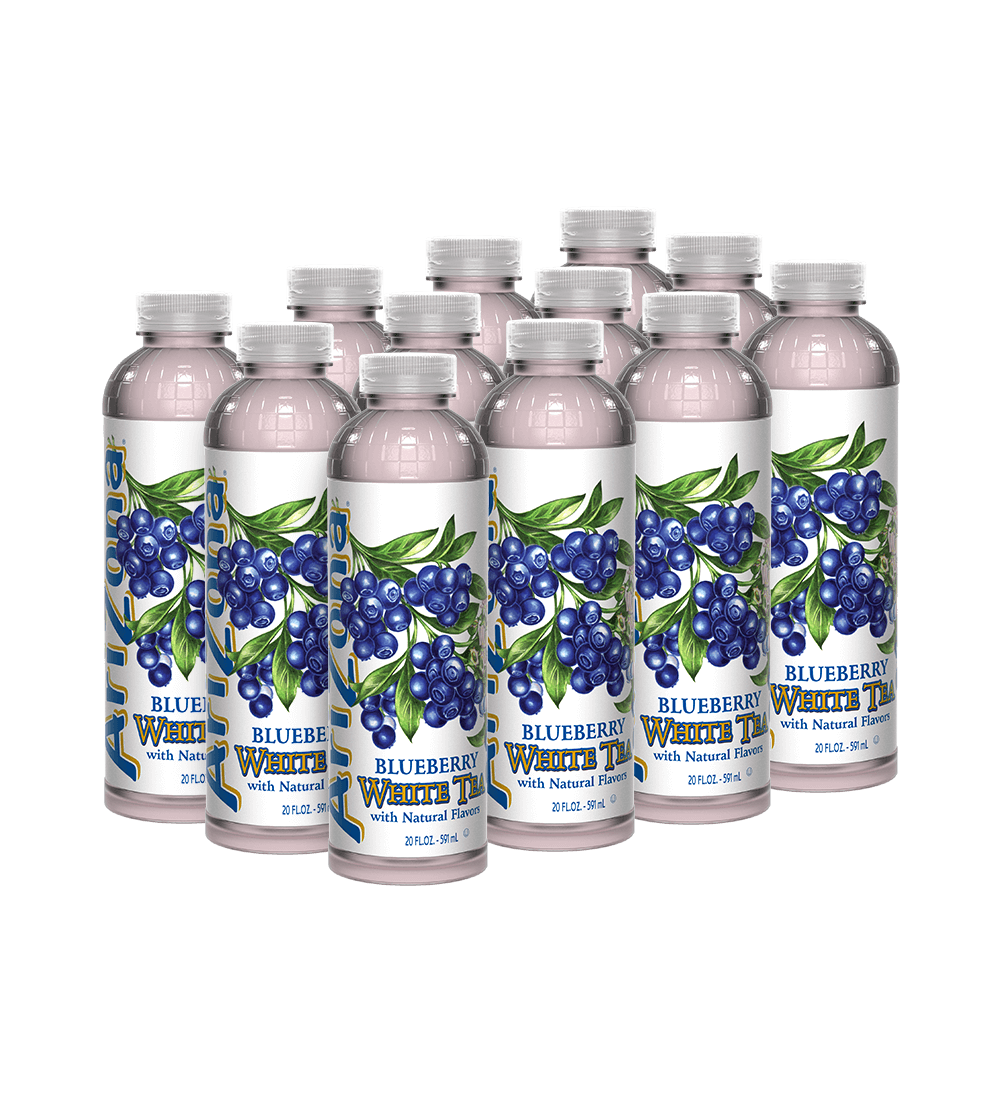 Arizona Blueberry White bottle 24/20 oz | Revo Wholesale LLC