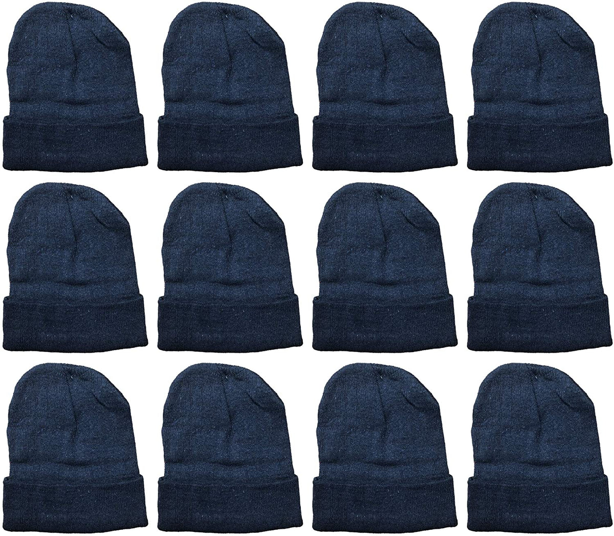 Plain Skully Assorted Colors 12 ct | Revo Wholesale LLC