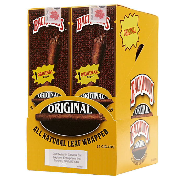 Backwoods Original Singles 24ct | Revo Wholesale LLC