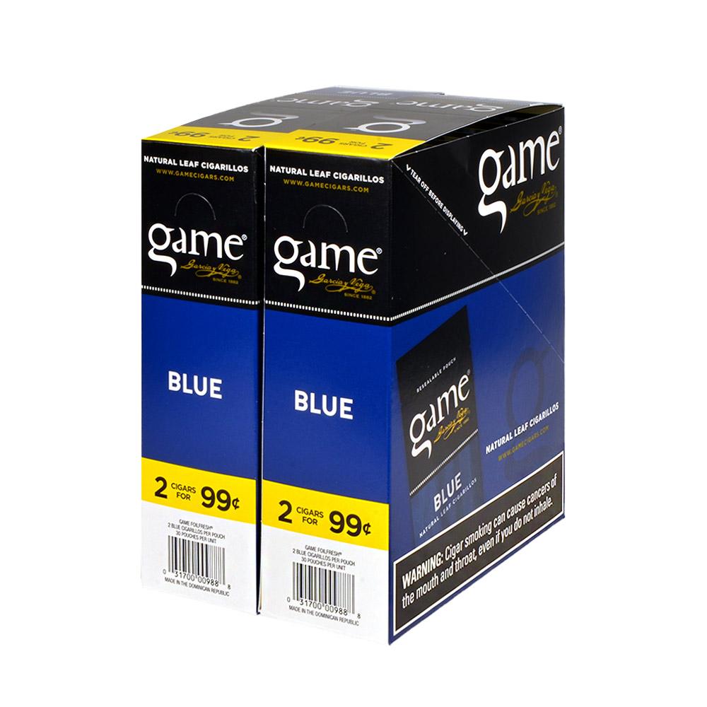 Game Cigarillo Blue 2/.99 - 30/2PK | Revo Wholesale LLC