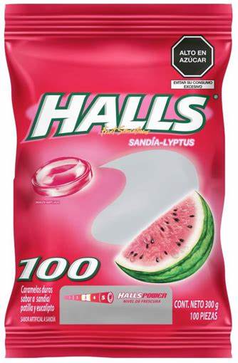 Halls Melancia/Sandia (Watermelon) - 21pk | Revo Wholesale LLC