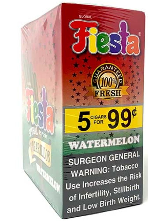 Fiesta Watermelon 15/5ct | Revo Wholesale LLC